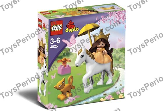 LEGO 4825 Duplo Princess and Horse Set Parts List