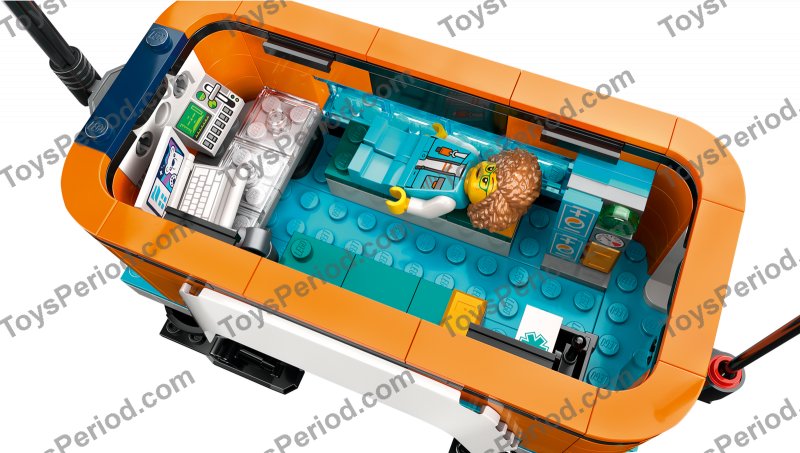 LEGO 60378 Arctic Explorer Truck and Mobile Lab Set Parts List