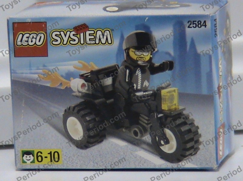 LEGO 2584 Biker Bob Instructions and Parts List