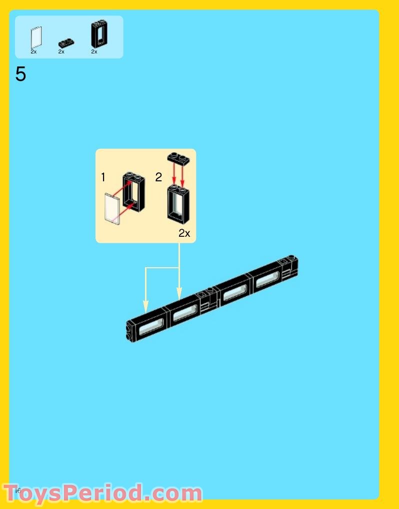 LEGO 10233 Horizon Express Instructions and Parts List