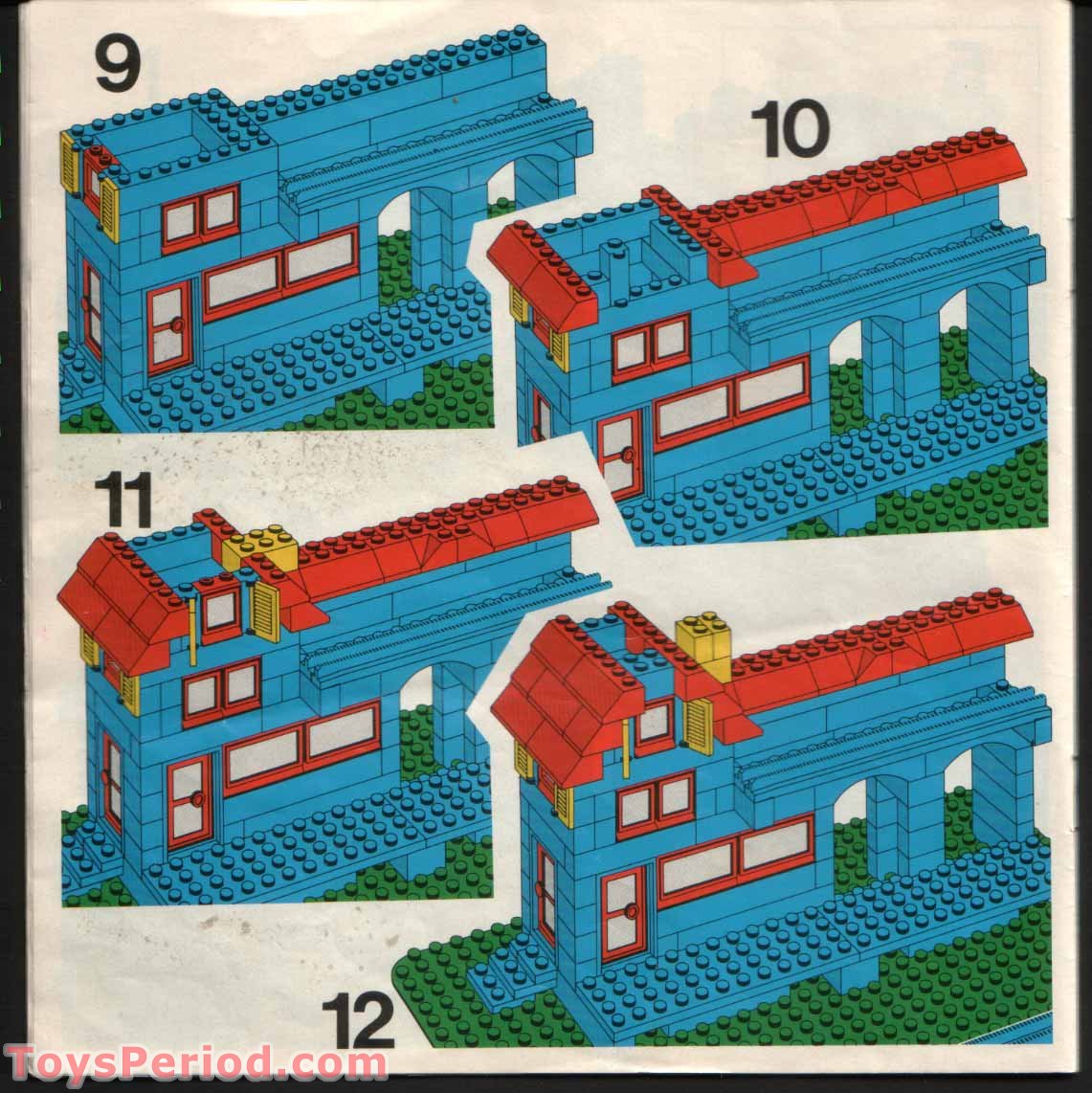 LEGO 911 Universal Building Set Instructions and Parts List