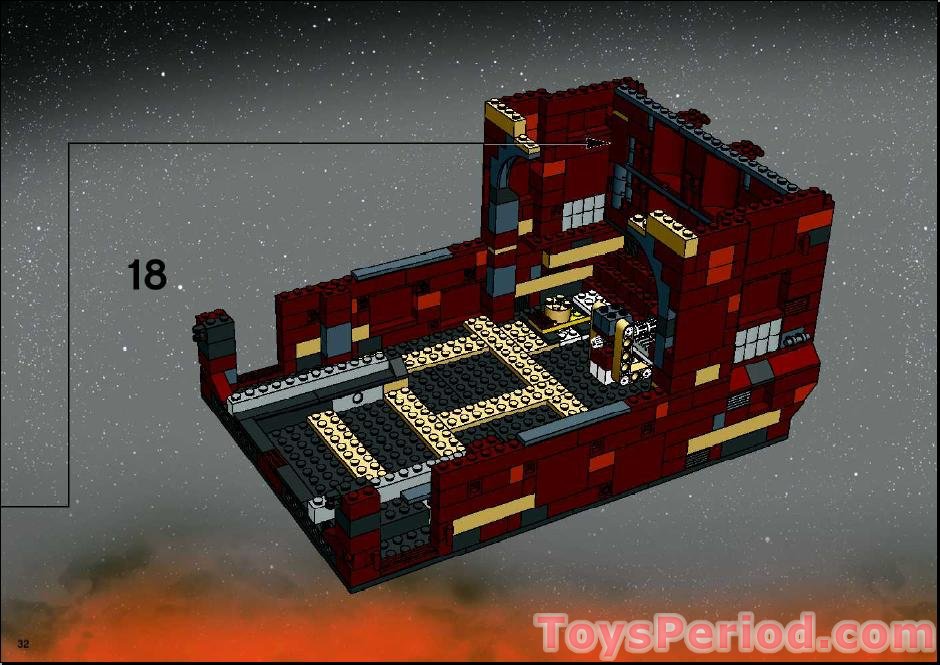 LEGO 10144 Sandcrawler Instructions and Parts List