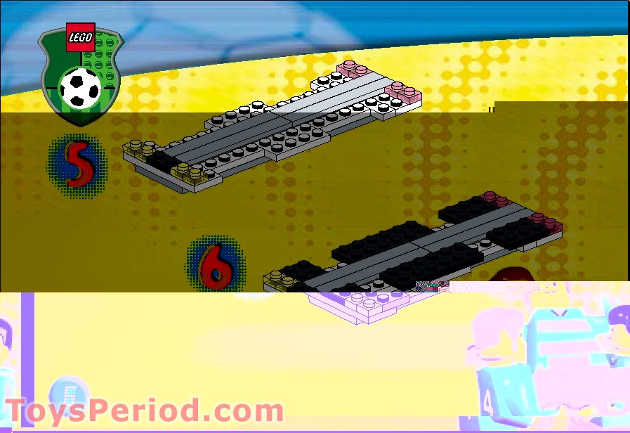 LEGO 3404 Black Bus Instructions and Parts List