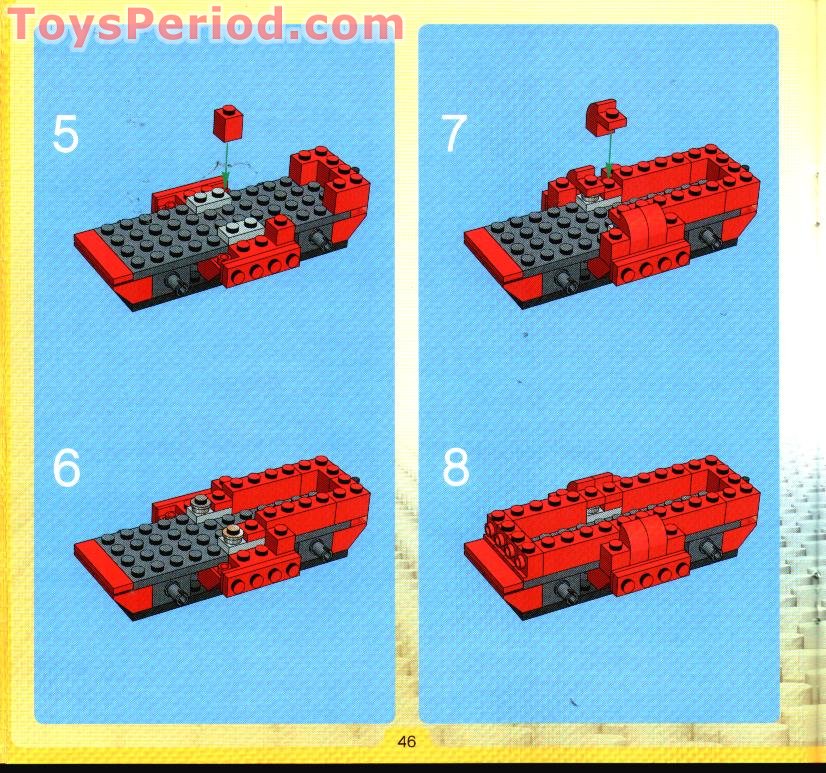 LEGO 4883 Gear Grinders Instructions and Parts List