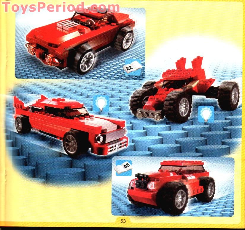 LEGO 4883 Gear Grinders Instructions and Parts List