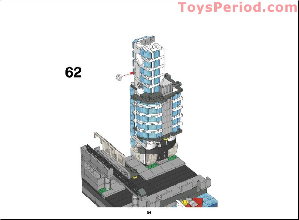 LEGO 5526 Skyline Instructions and Parts List