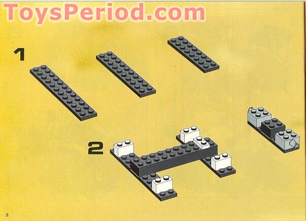 LEGO 6933 Spectral Starguider Instructions and Parts List