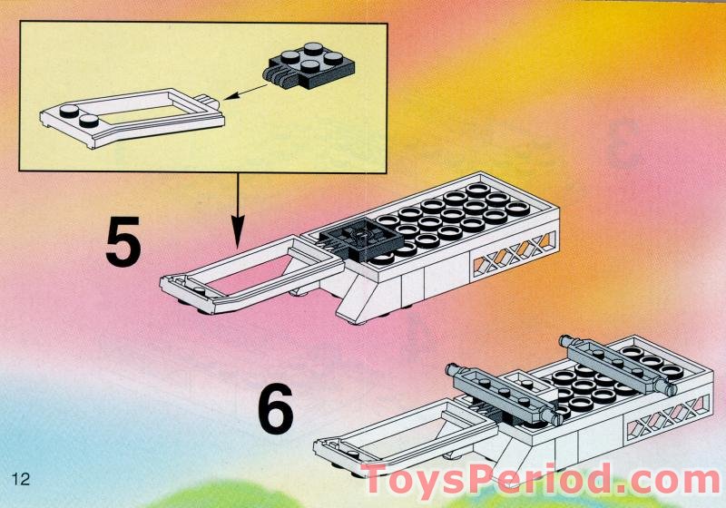 LEGO 6404 Carriage Ride Instructions and Parts List