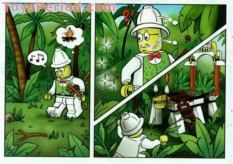 LEGO 7411 Tygurah's Roar Instructions and Parts List