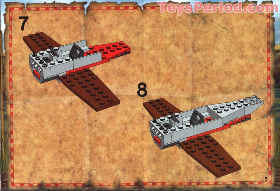 LEGO 7420 Thunder Blazer Instructions and Parts List