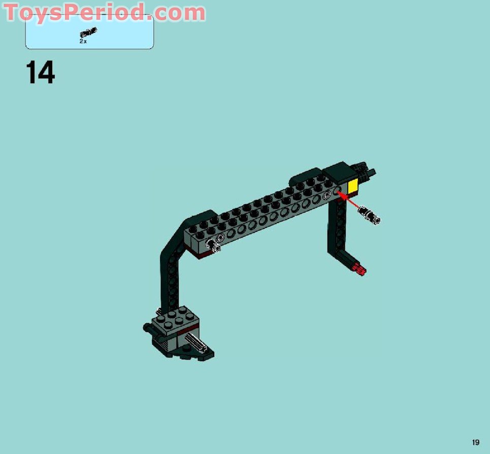 LEGO 8117 Storm Lasher Instructions and Parts List