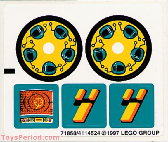 LEGO 8257 Cyber Strikers Instructions and Parts List