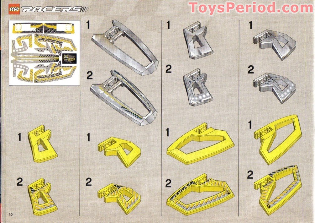 LEGO 8369-1 Dirt Crusher Rc Set Parts Inventory and Instructions - LEGO ...