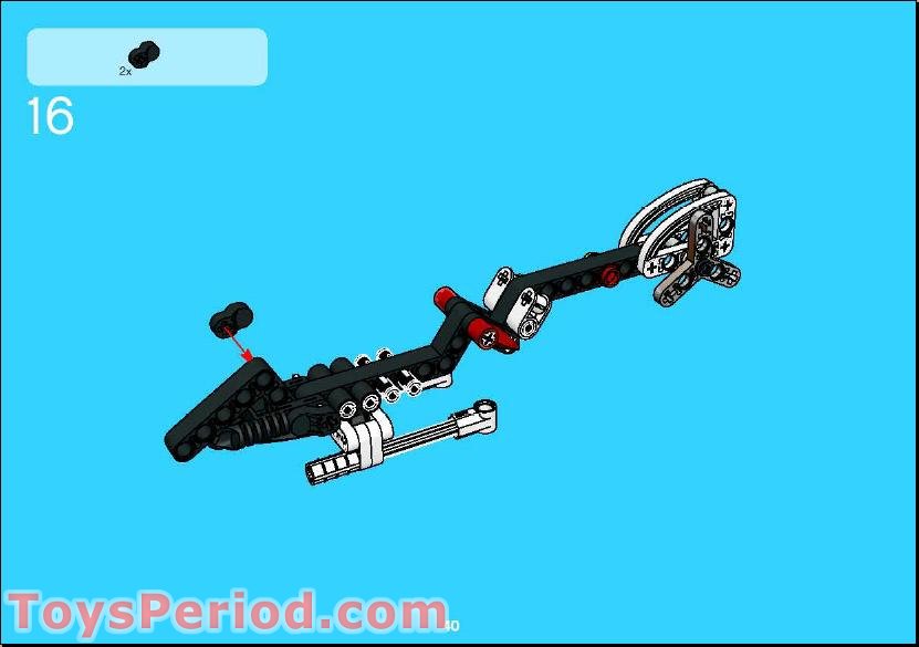 LEGO 8433 Cool Movers Instructions and Parts List