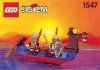 LEGO 1547 Black Knight's Boat Instructions and Parts List