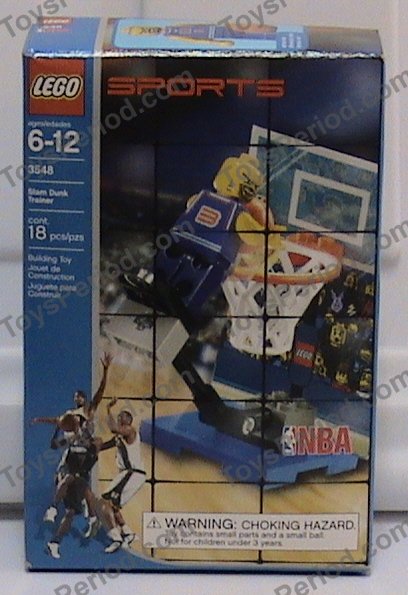 LEGO 3548-1 Slam Dunk Trainer Instructions and Parts List
