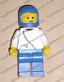 LEGO Sets with Minifigure zip042 Jacket with Zipper - White, Blue Legs ...
