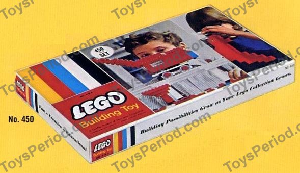 LEGO 450-2 Deluxe Building Set Parts List
