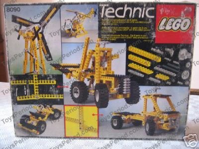 LEGO 8090 Technic Universal Set Instructions and Parts List