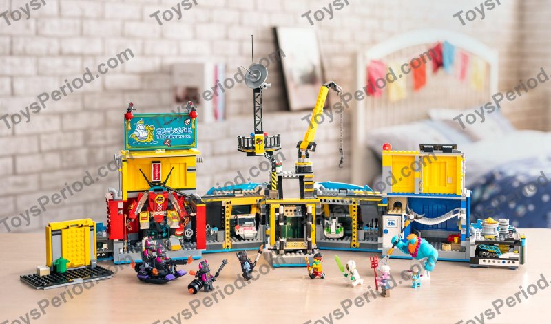 LEGO 80013 Monkie Kid's Team Secret HQ Set Parts List