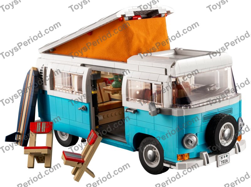 LEGO 10279 Volkswagen T2 Camper Van Set Parts List
