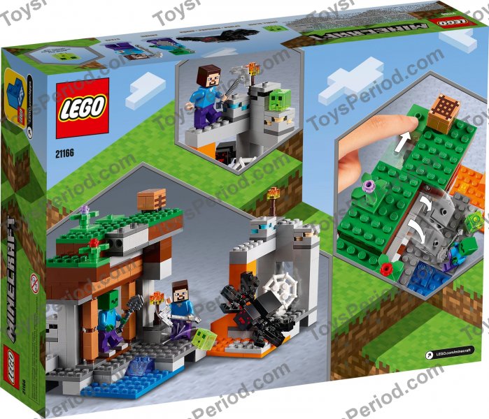 LEGO 21166 The "Abandoned" Mine Set Parts List