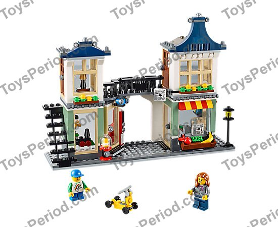 LEGO 31036 Toy & Grocery Shop Set Parts List