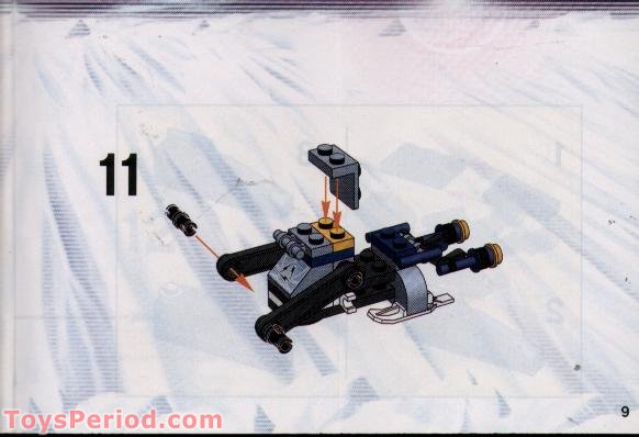 LEGO 4742 Chill Speeder Instructions and Parts List