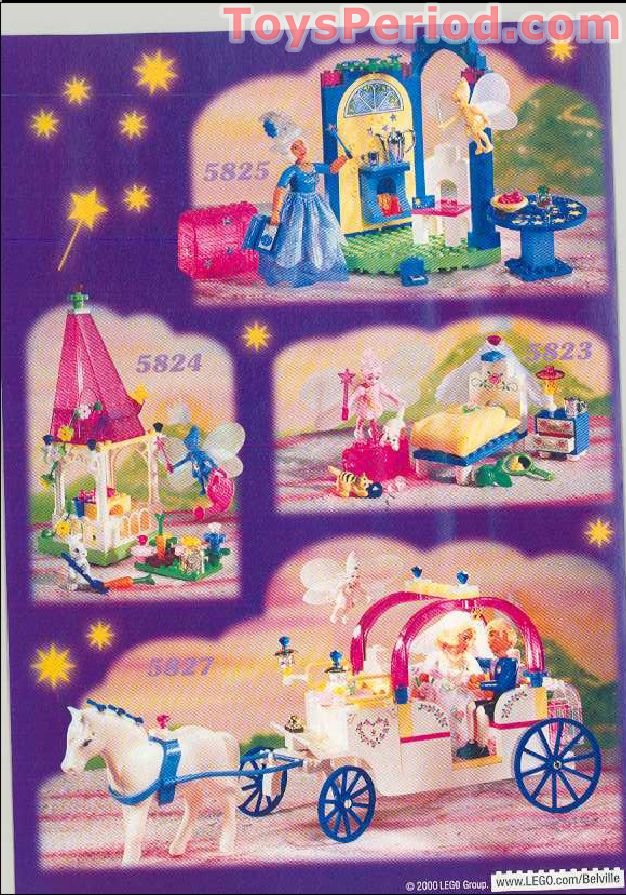 LEGO 5826 The Queen's Chamber Instructions and Parts List