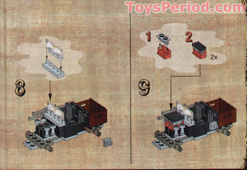 LEGO 5909 Treasure Raiders Set with Mummy Storage Container ...