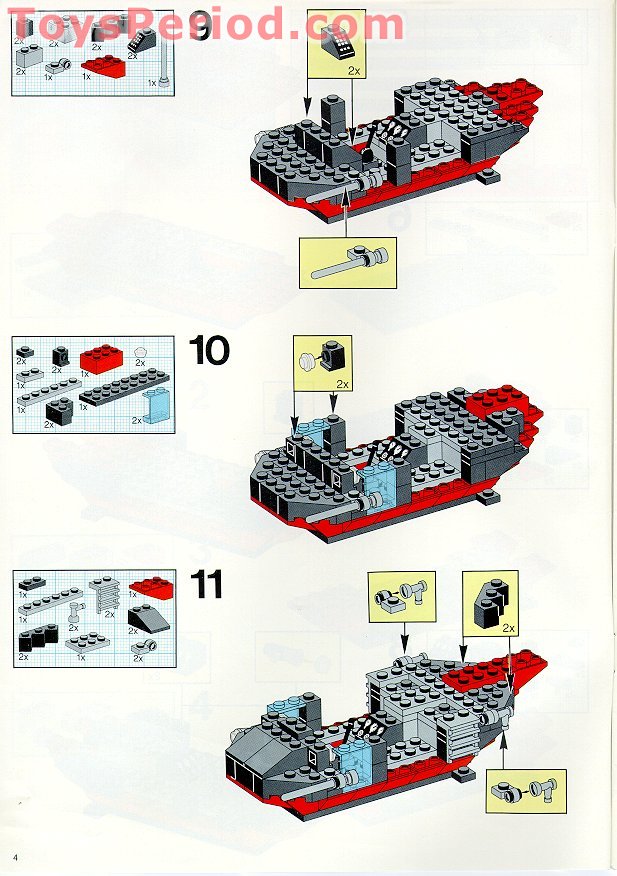 LEGO 5590 Whirl and Wheel Super Truck Instructions and Parts List