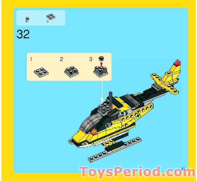LEGO 6745 Propeller Power Set Parts Inventory and Instructions - LEGO ...