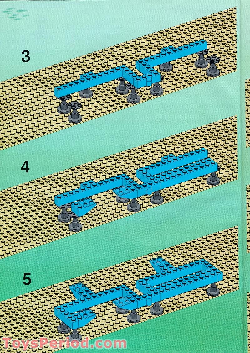 LEGO 6441 Deep Reef Refuge Instructions and Parts List