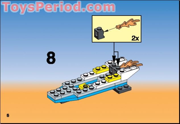 LEGO 6469 Space Port Value Pack Instructions and Parts List
