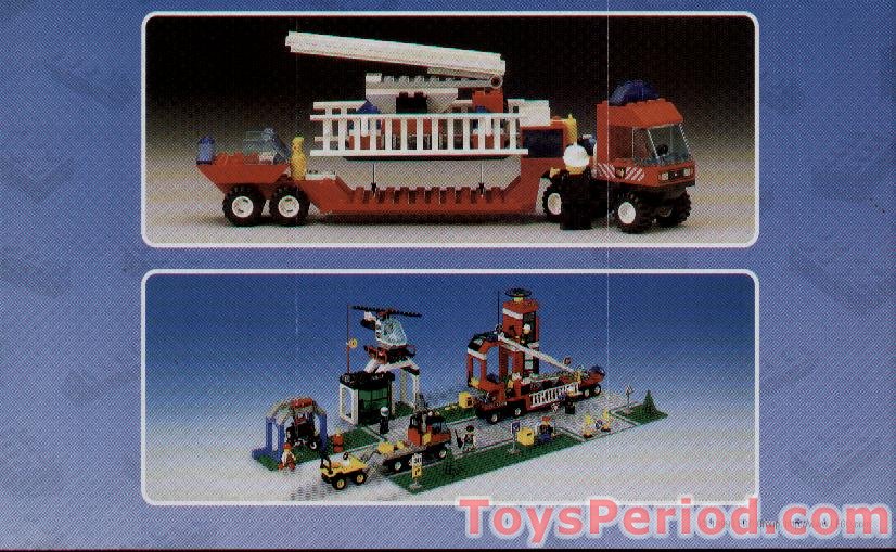 LEGO 6464 Super Rescue Complex Instructions and Parts List