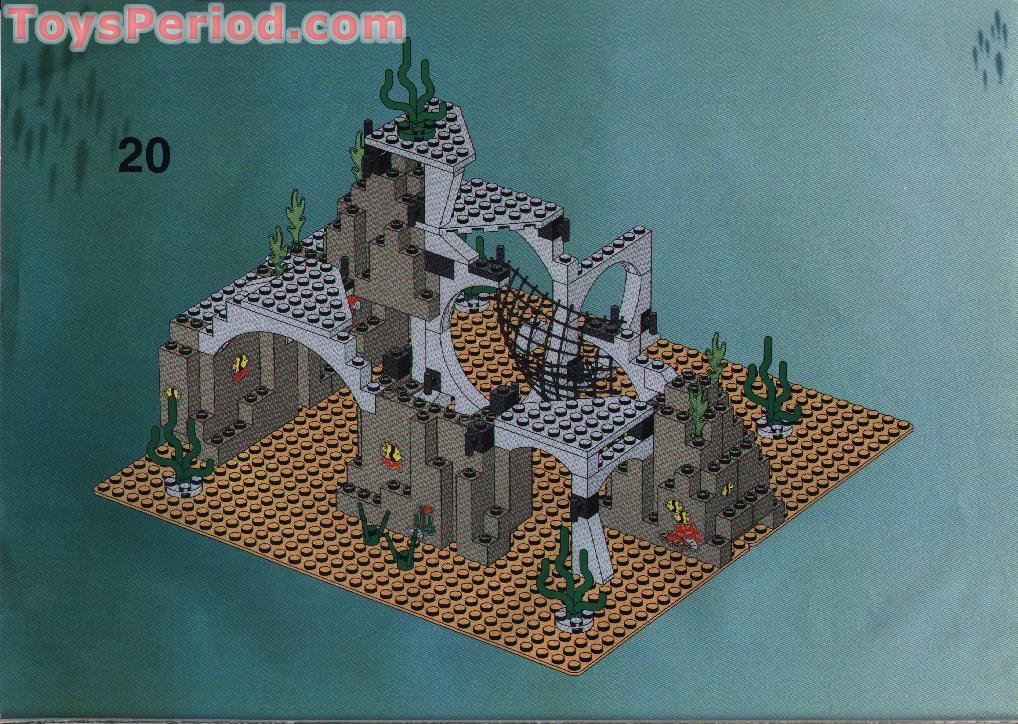 LEGO 6560 Diving Expedition Explorer Instructions and Parts List