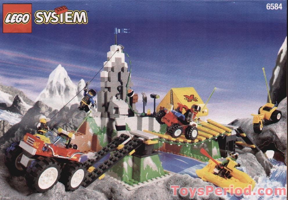 LEGO 6584 Extreme Team Challenge Instructions and Parts List
