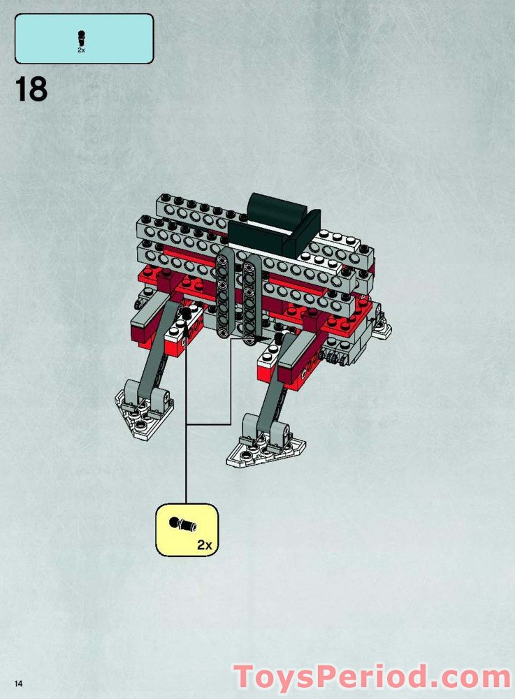 LEGO 7665 Republic Cruiser (Limited Edition - with R2-R7) Instructions ...