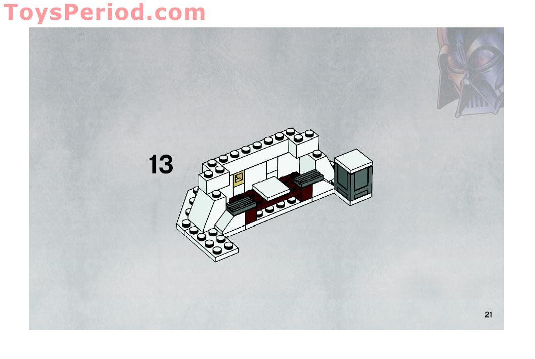 LEGO 7749 Echo Base Instructions and Parts List