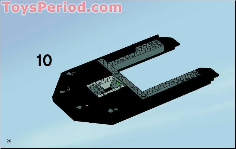 LEGO 7780 The Batboat: Hunt for Killer Croc Instructions and Parts List