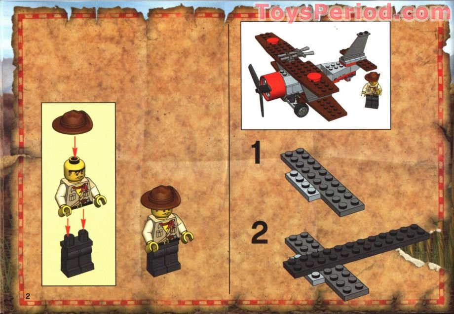 LEGO 7420 Thunder Blazer Instructions and Parts List