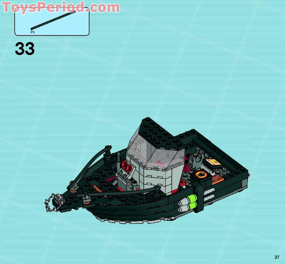 LEGO 8636 Mission 7: Deep Sea Quest Instructions and Parts List