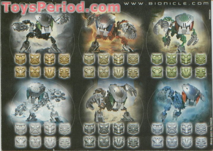 LEGO 8577 Pahrak-Kal Instructions and Parts List