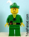 LEGO 6054 Forestmen's Hideout Instructions and Parts List