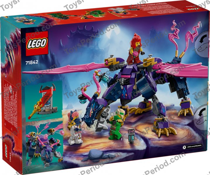 LEGO 71842 Rontu the Master Dragon Set Parts List