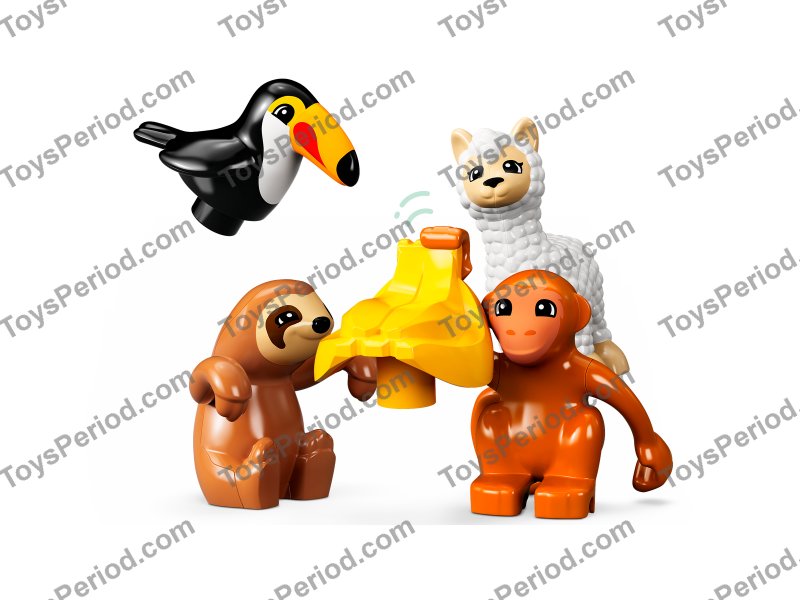 LEGO 10973 Wild Animals of South America Set Parts List