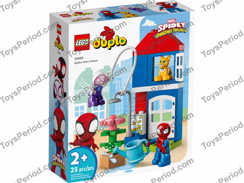 LEGO 10995 Spider-Man's House Set Parts List