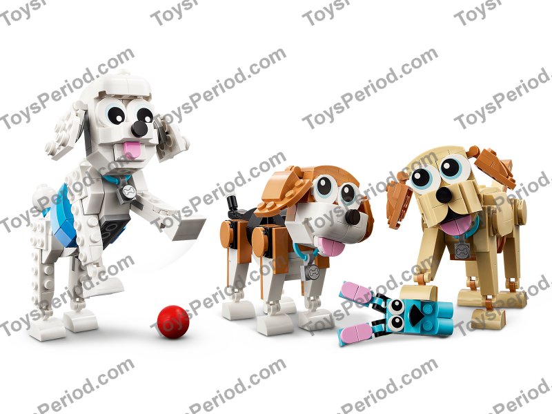 LEGO 31137 Adorable Dogs Set Parts List