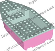 LEGO Sets with Part 28533c05 Boat, Hull Unitary 16 x 8 with Light Aqua ...