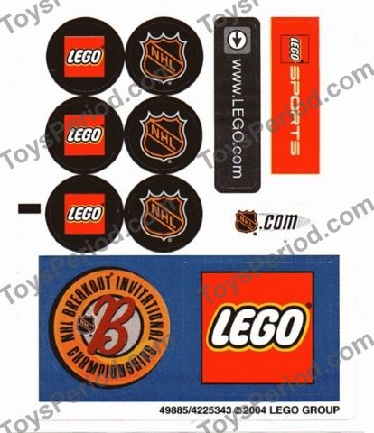LEGO Sets with Part 3579stk01 Sticker Sheet for Set 3579 - (49885/4225343)
